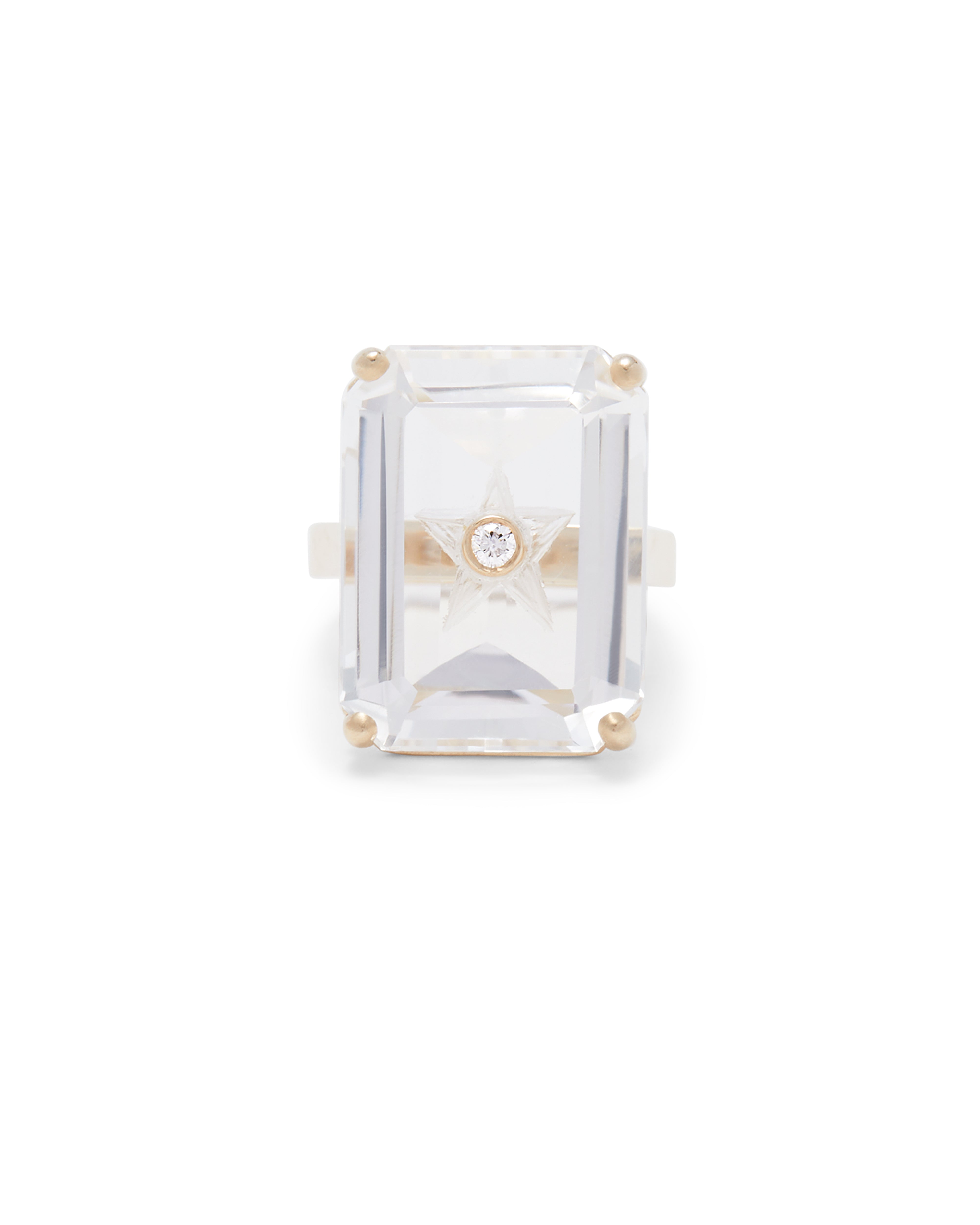 Rock Star 1 Point Diamond Power Crystal Ring – Black Owned Everything