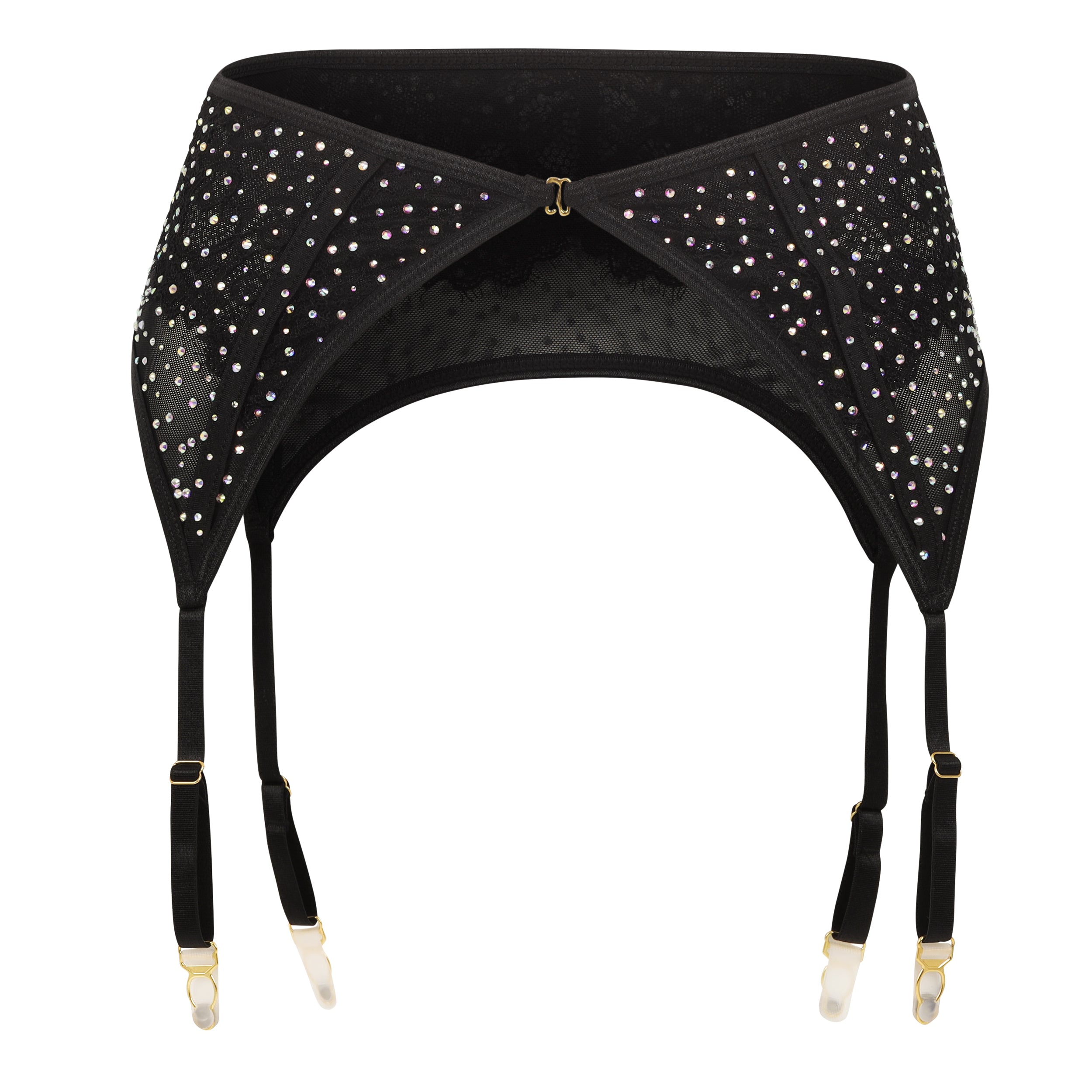 Lace x Micro-Mesh Garter – Black Owned Everything